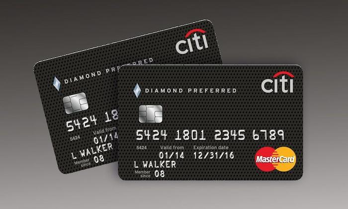 The Premier Credit Card: Citi Diamond Mastercard - Entrevagas